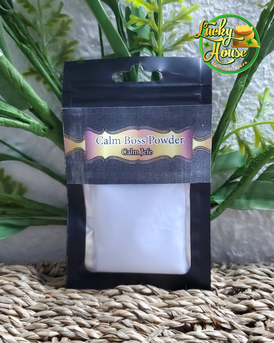 Calm Boss Sachet Powder – Lucky House Mystical Store