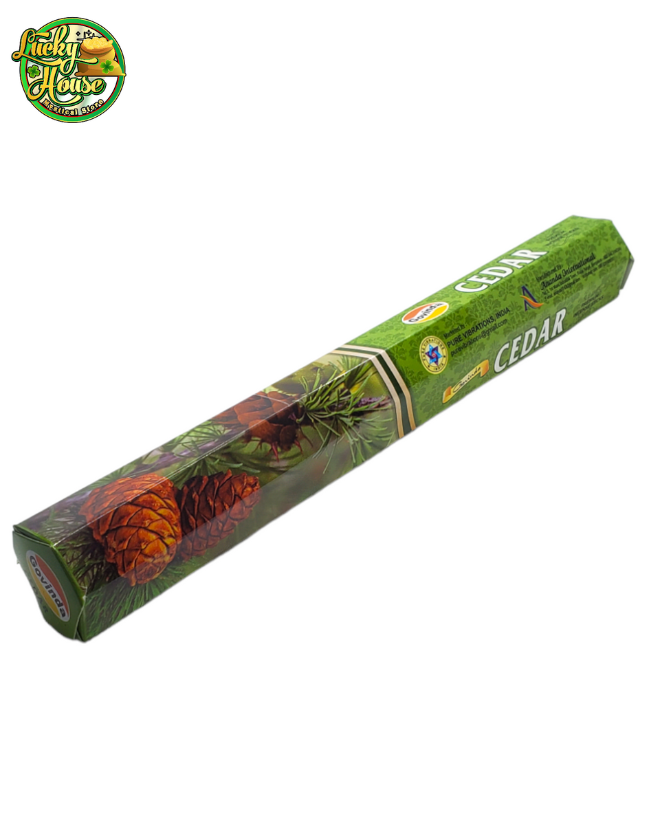Cedar Incense Sticks – Lucky House Mystical Store