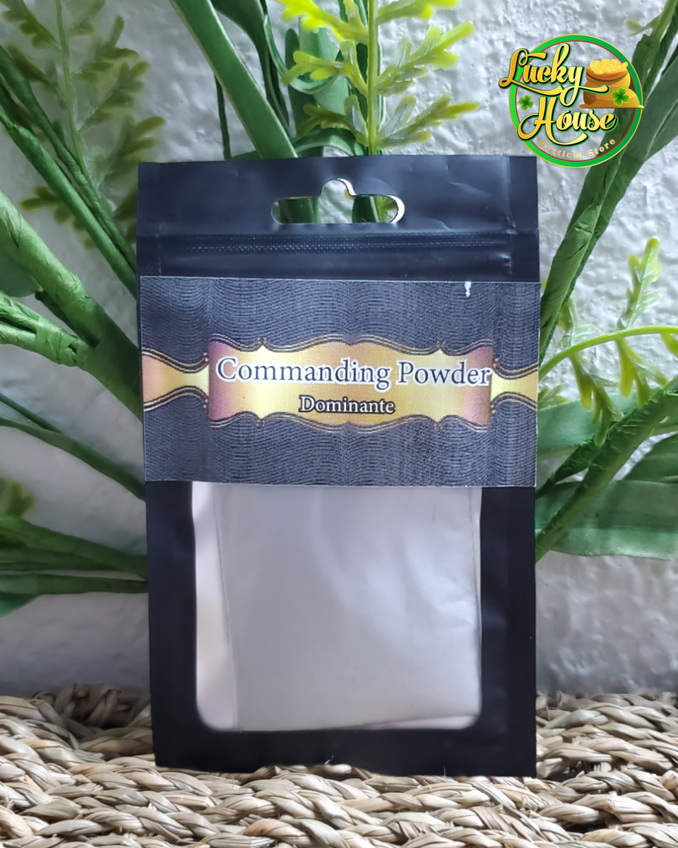 Commanding Sachet Powder – Lucky House Mystical Store