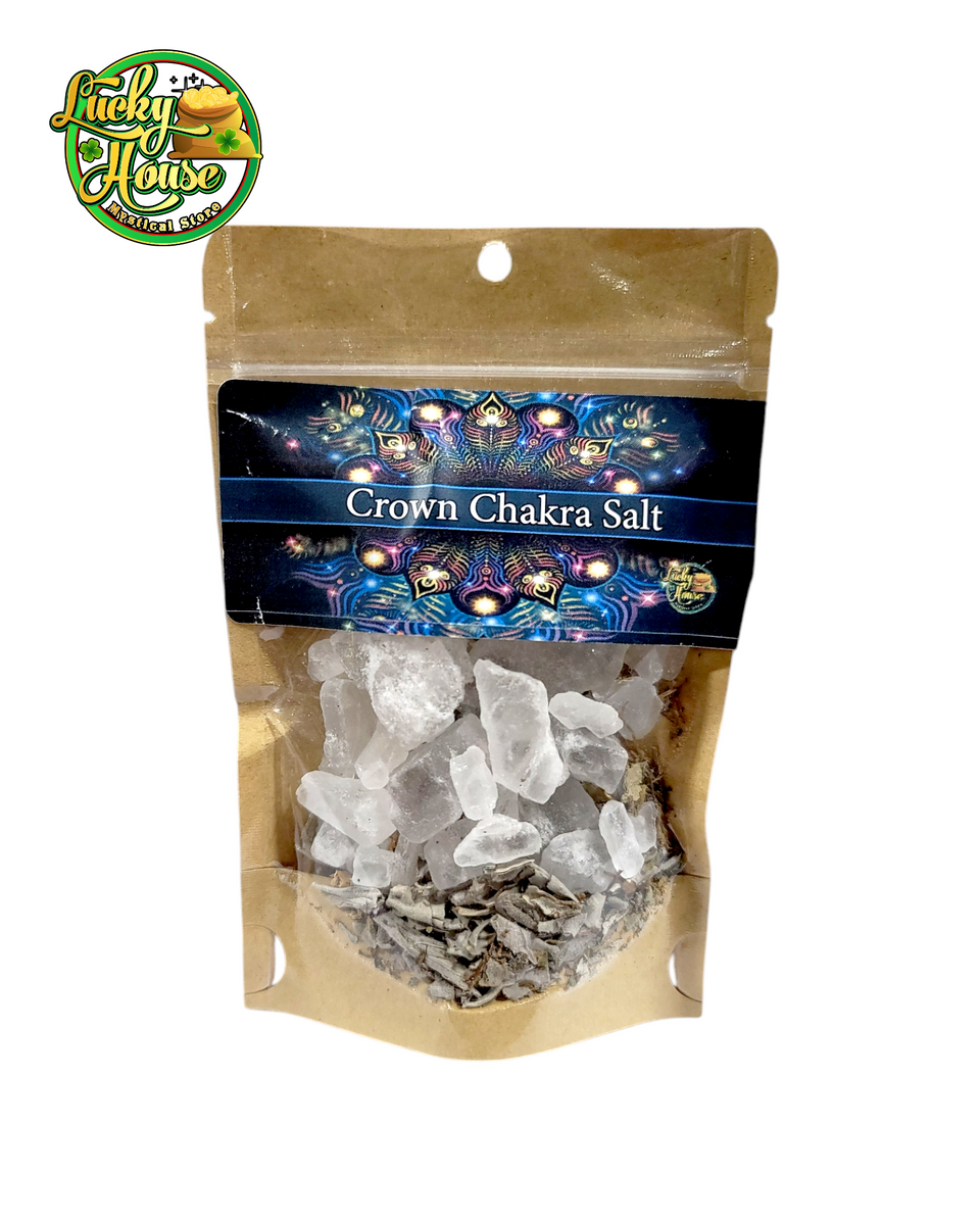 Crown Chakra Salt Bath – Lucky House Mystical Store
